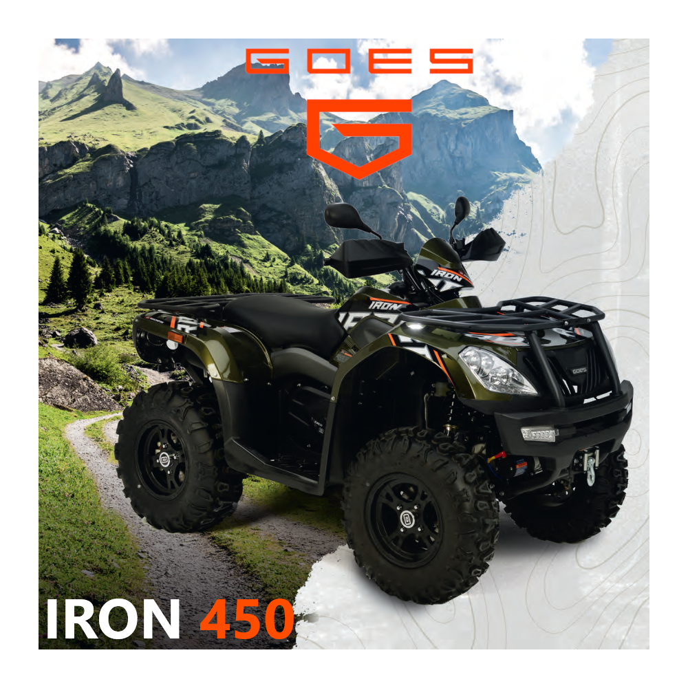 Quad GOES IRON 450 LIMITED T3 - Fournials Motoculture