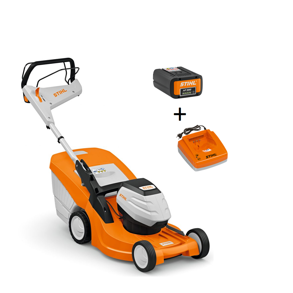 Tondeuse poussée STIHL RMA 448 VC PACK - Fournials Motoculture