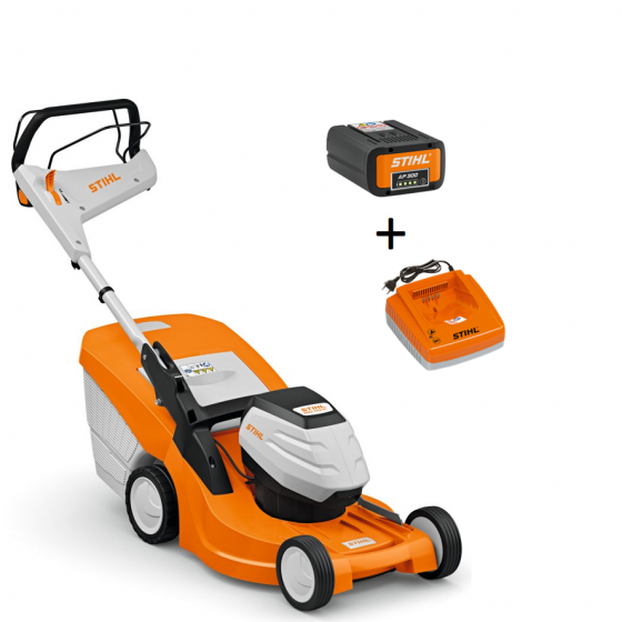 Tondeuse poussée STIHL RMA 448 VC PACK - Fournials Motoculture